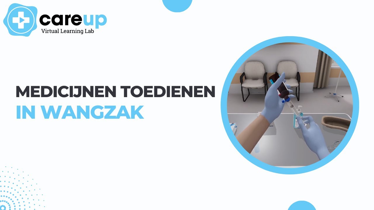 Medicijnen toedienen in wangzak | CareUp: Virtual Learning Lab - YouTube