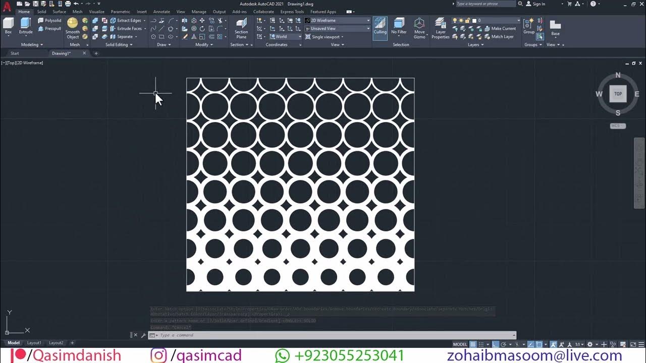Unleashing Creativity with AutoCAD CNC Designing - QasimCAD - YouTube