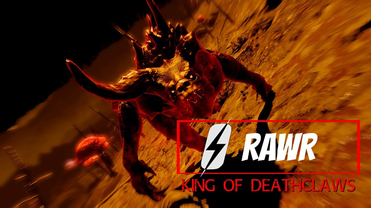 Fallout 4 - (MODDED GAMEPLAY) RAWR - King of Deathclaws (Glowing Sea ...