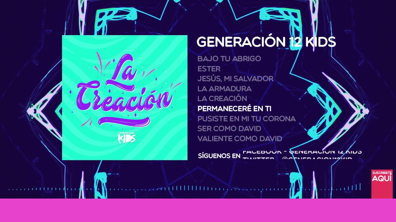 Generación 12 Kids - Permaneceré en ti (AUDIO OFICIAL) - YouTube