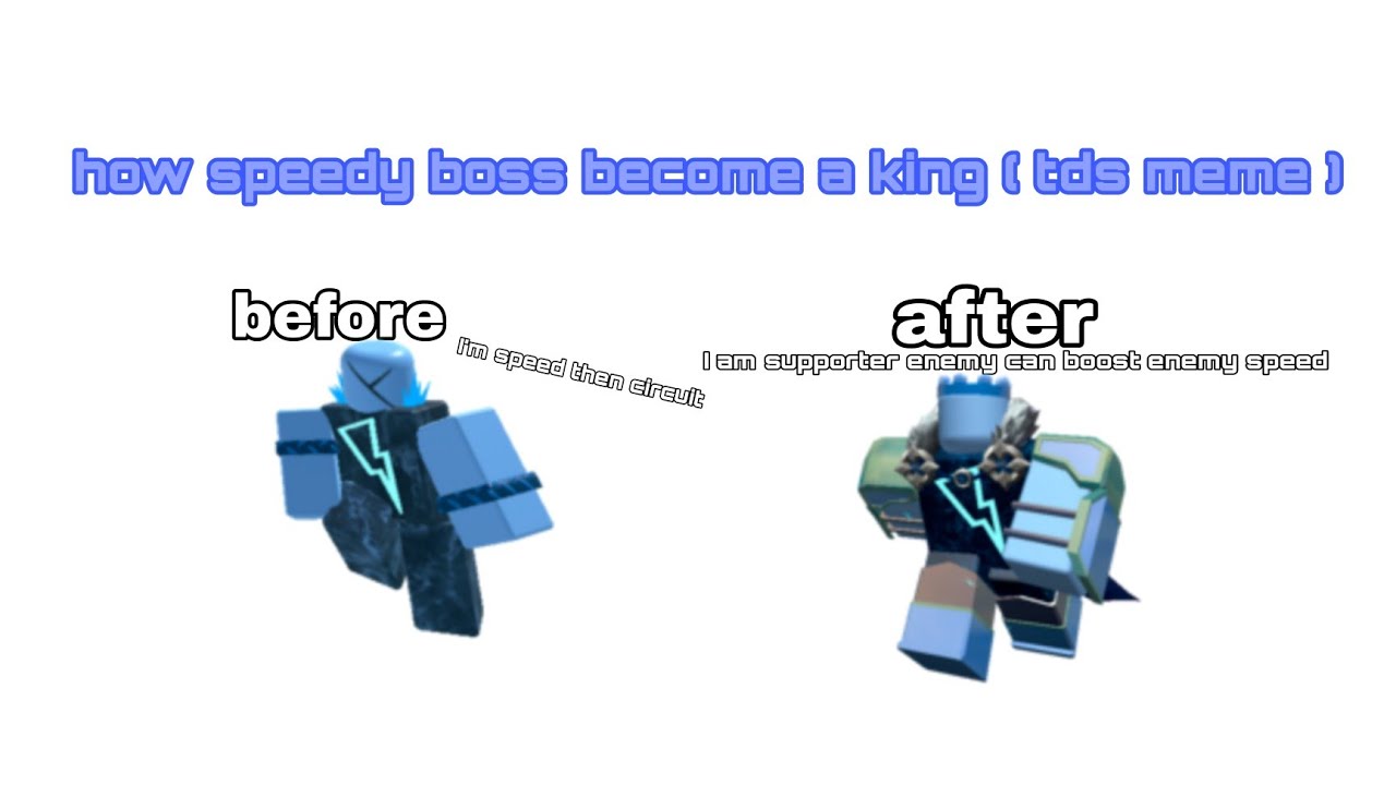 how speedy boss became a king ( tds meme ) - YouTube