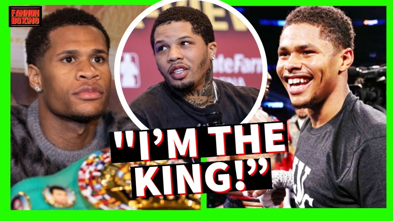 CRAZY! GERVONTA DAVIS FRAMED FOR DEVIN HANEY & STEVENSON DUCK | FAN ...