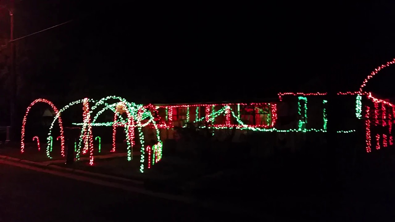 My Christmas lites @ 220 E. Kinsel st. DILLEY(2) - YouTube
