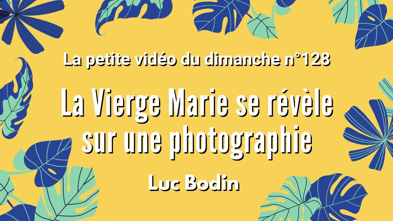 LA VIERGE MARIE SE RÉVÈLE SUR UNE PHOTOGRAPHIE - La petite vidéo du ...