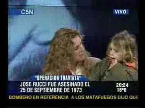 Claudia Rucci, la hija de José Rucci, en C5N - YouTube