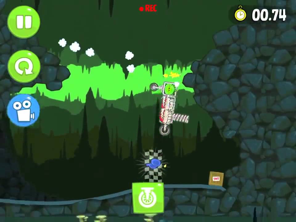 Bad Piggies level 1-IX - YouTube