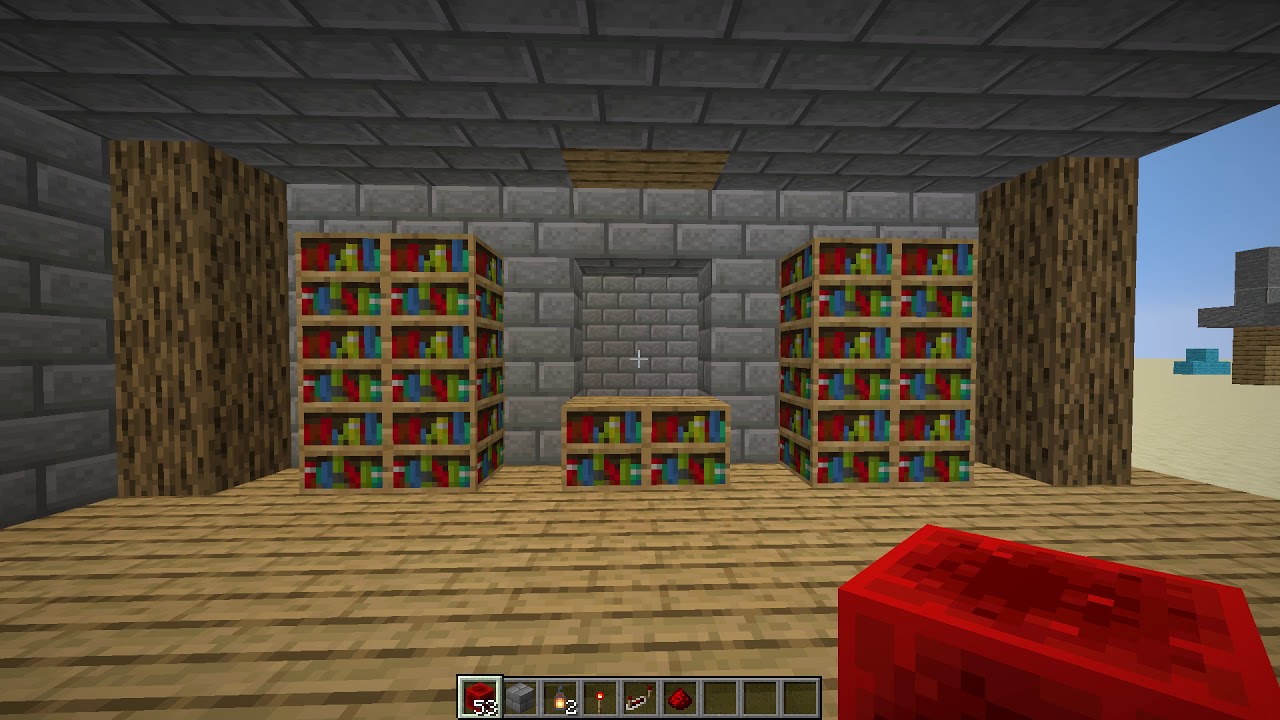 -Minecraft- Porta secreta de um castelo (meu máximo (;^ω^)) - YouTube