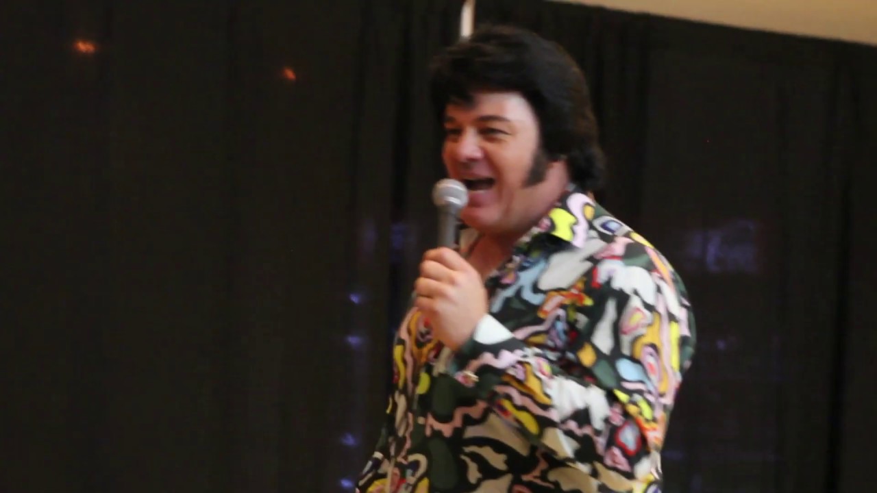 David Lee sings I've Got A Thing About You Baby 2019 Tupelo Elvis ...