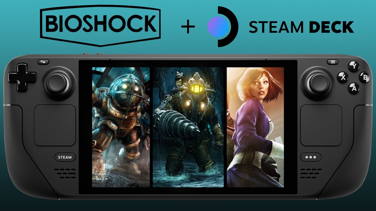 Bioshock Series Steam Deck: Analysis and Gameplay - YouTube