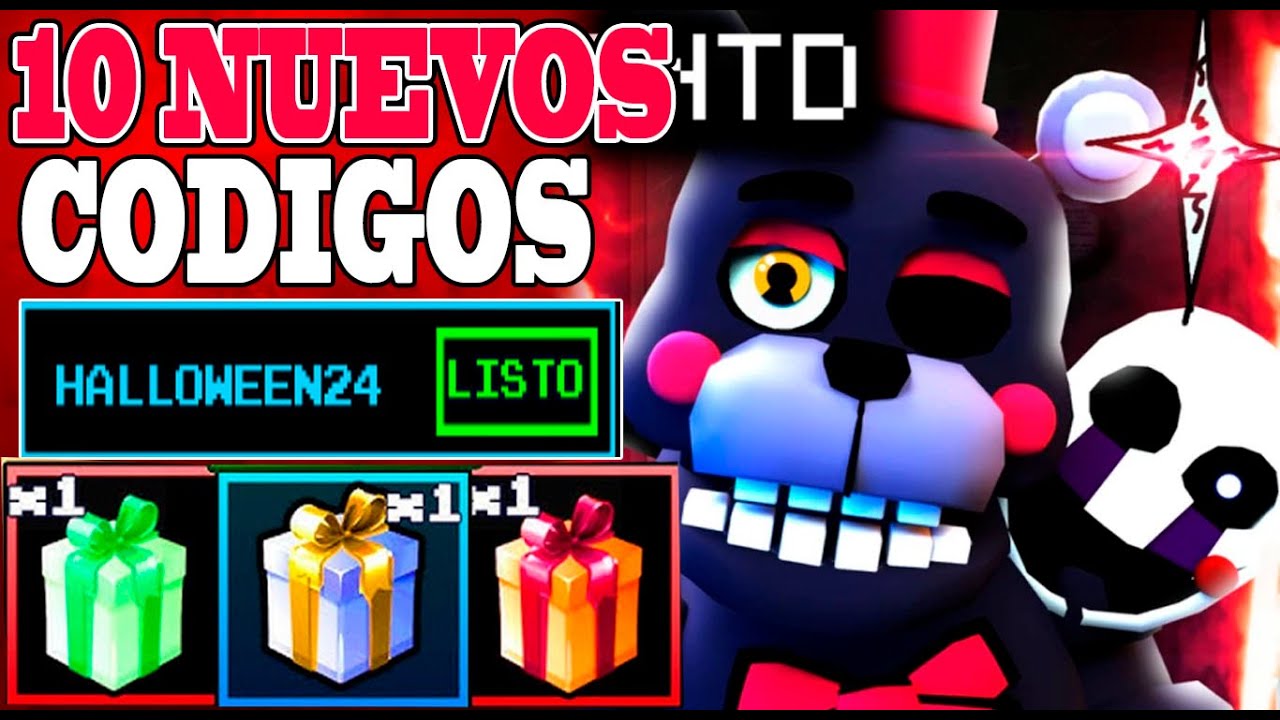 TODOS LOS CÓDIGOS DE FIVE NIGHTS TD EN NOVIEMBRE 2024 - ROBLOX FIVE ...