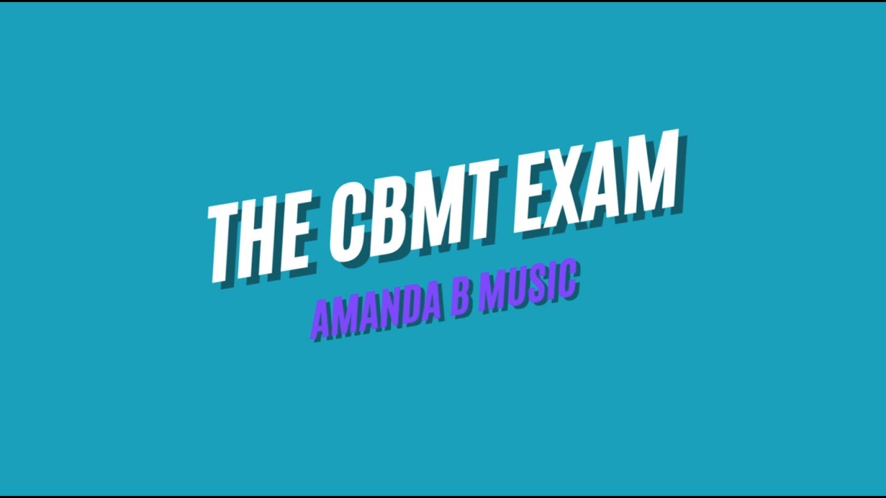 CBMT Exam - Study Resources - YouTube