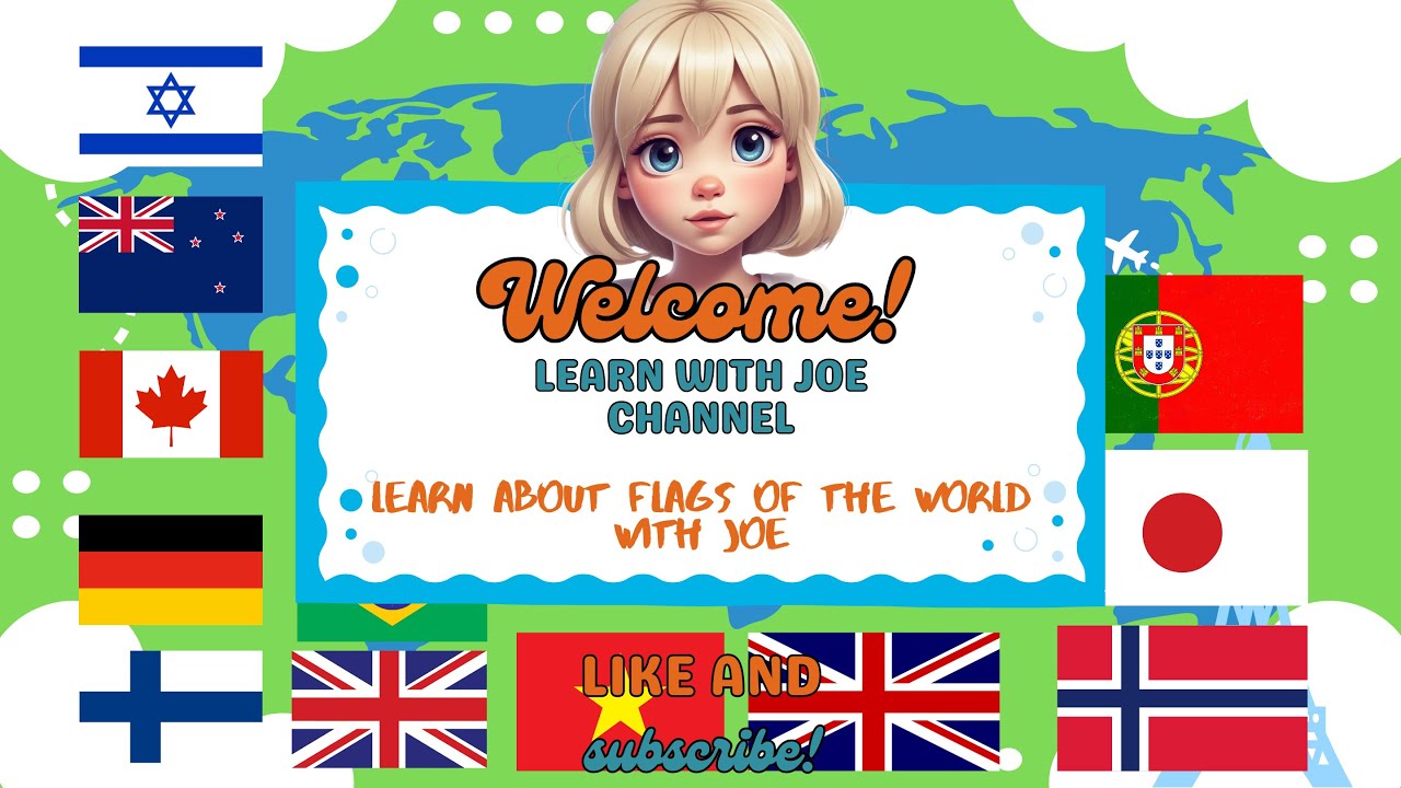 Learn About Flags of the World with Joe (Part 2) | Discover the National Flags - YouTube