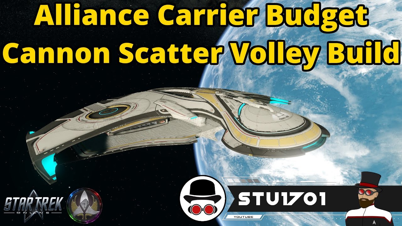 Jarok Alliance Carrier Budget Cannon Build - Star Trek Online - YouTube
