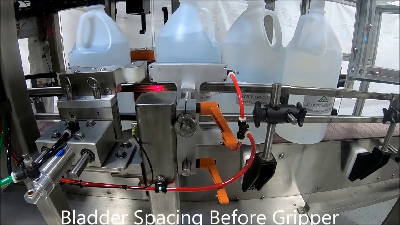 Servo Chuck Capper - Bladder Spacing - YouTube
