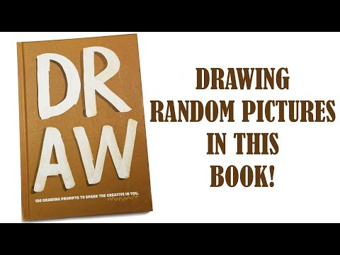 Choosing Random Prompts to Draw Pictures! Typo Draw Book | Creative Art ...