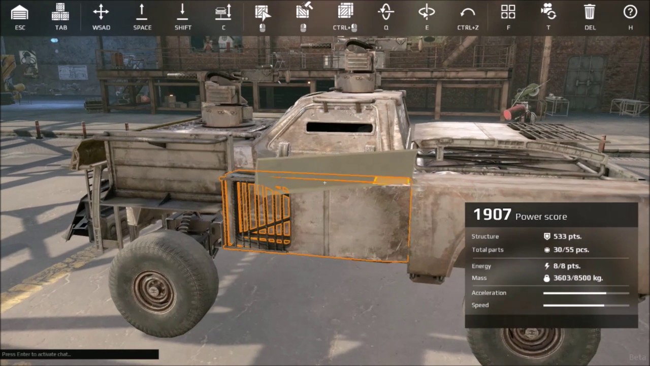 Crossout: Starter tutorial - YouTube