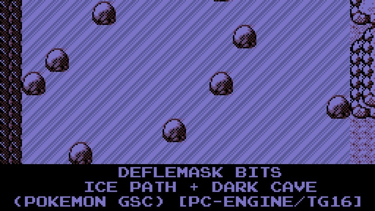 Deflemask Bits - Ice Path + Dark Cave (Pokemon Gold, Silver and Crystal ...