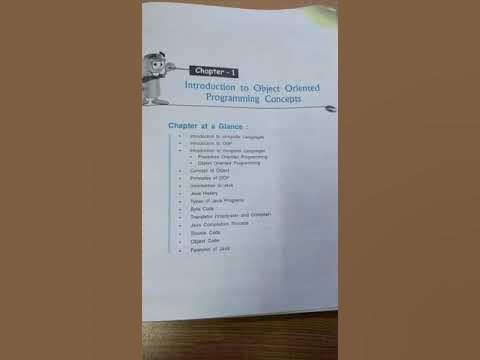 ICSE COMPUTER APPLICATION CLASS 9 Introduction to object oriented ...