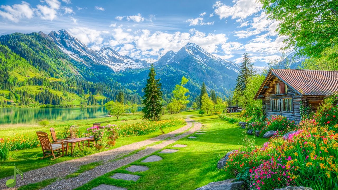 Calming music for nerves 🌿 healing music for heart and blood vessels ...