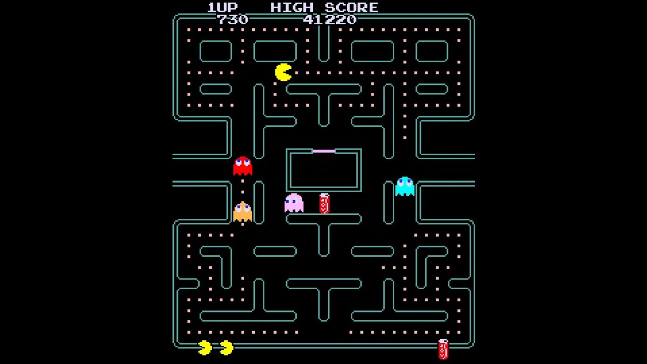 Pac-Man 37 - Pac-Man Plus default (high score of 50,170) - YouTube