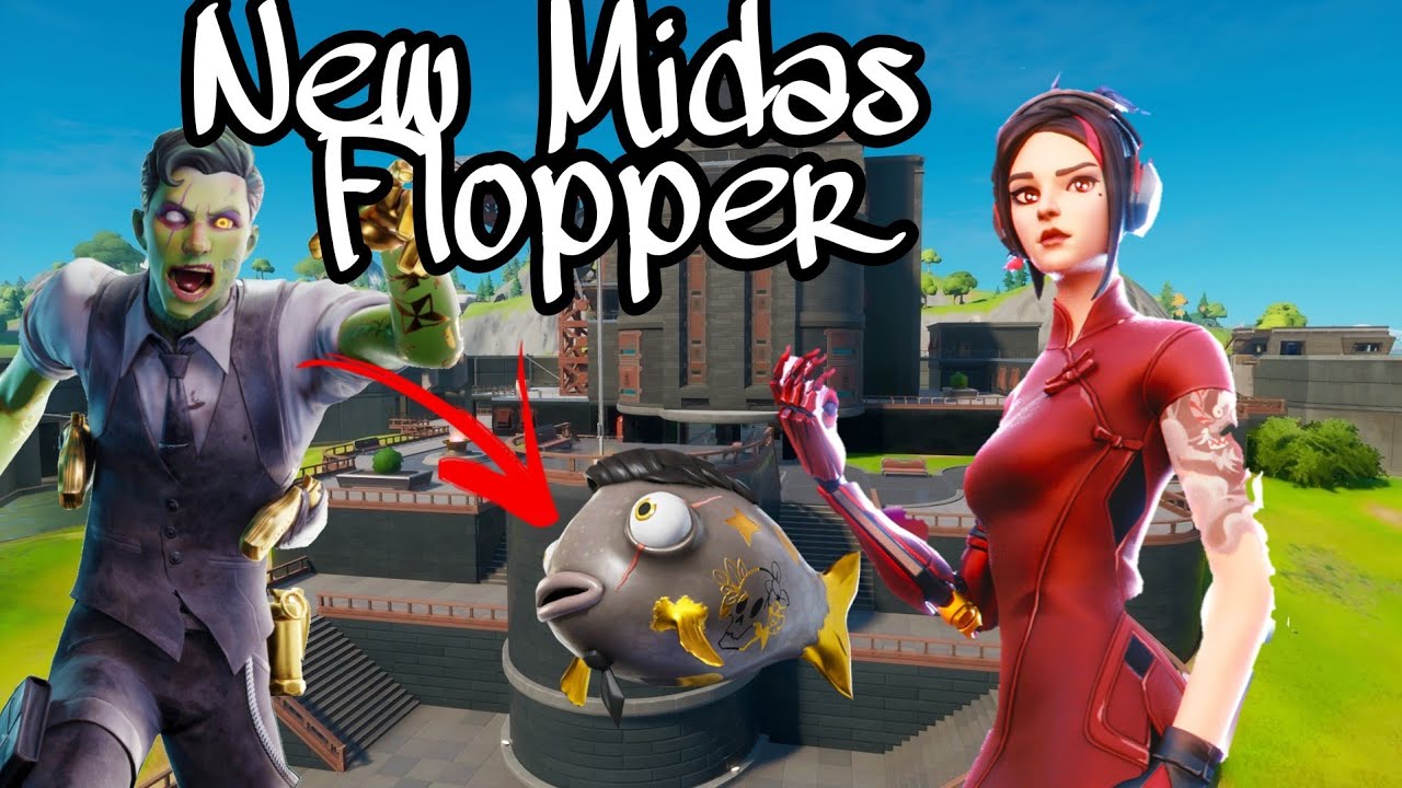 I Found the Midas Flopper in Fortnite!!! - YouTube