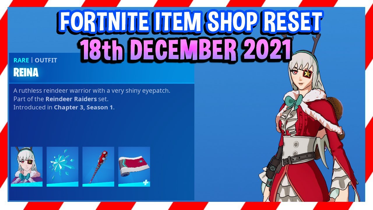 *NEW* REINA BUNDLE + RARE SKIN! (Fortnite Item Shop Reset 18th December ...