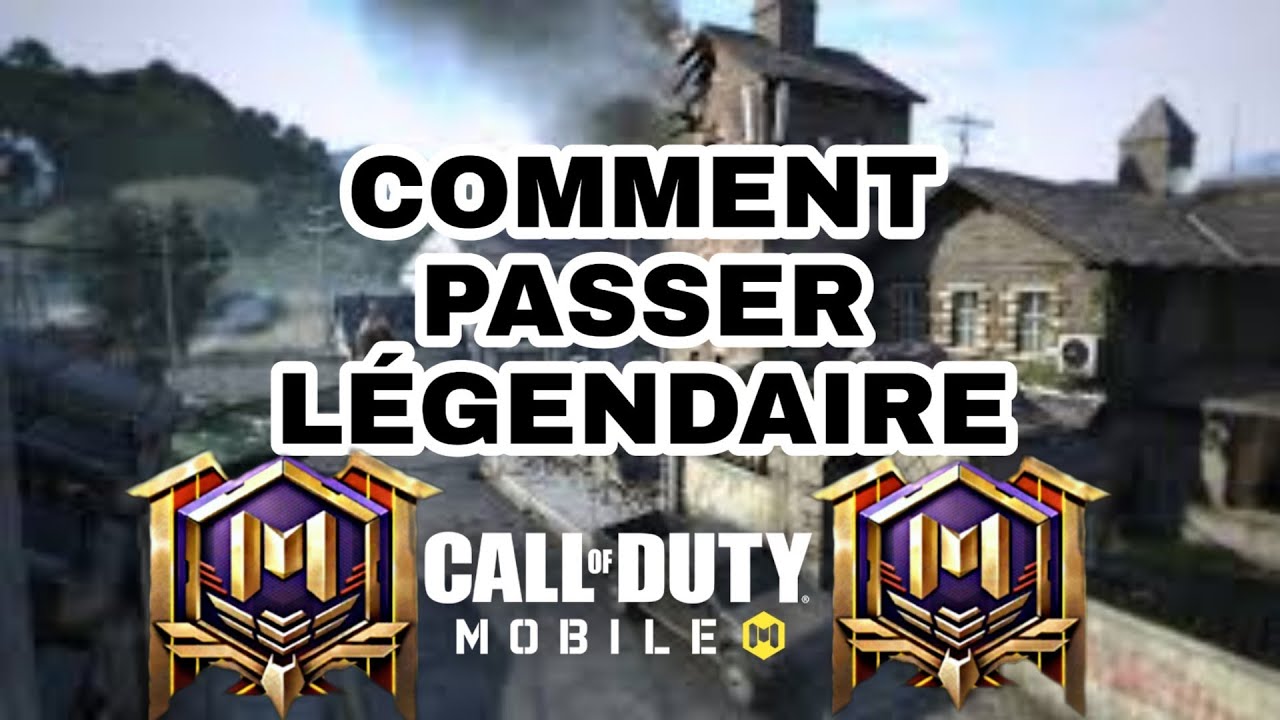 COMMENT PASSER LÉGENDAIRE RAPIDEMENT SUR CALL OF DUTY MOBILE FR - (ASTUCE COD MOBILE FR) - YouTube