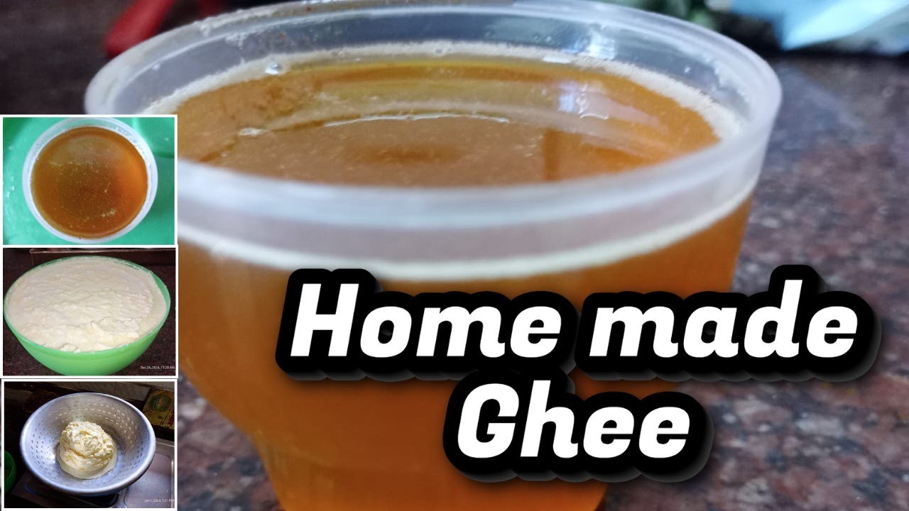 EASY Homemade Ghee from Butter | Traditional Homemade Ghee Recipe ...