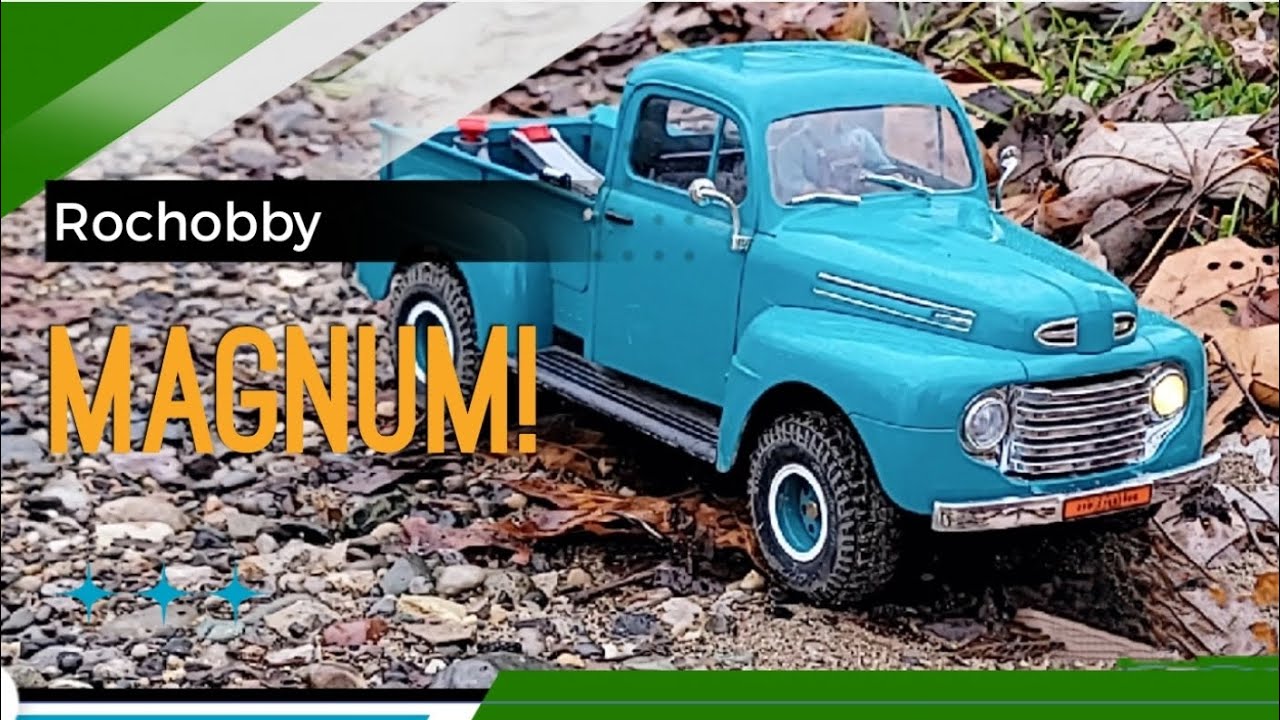 Retro Trail Drive: FMS Magnum RC Vintage Truck Adventure - YouTube