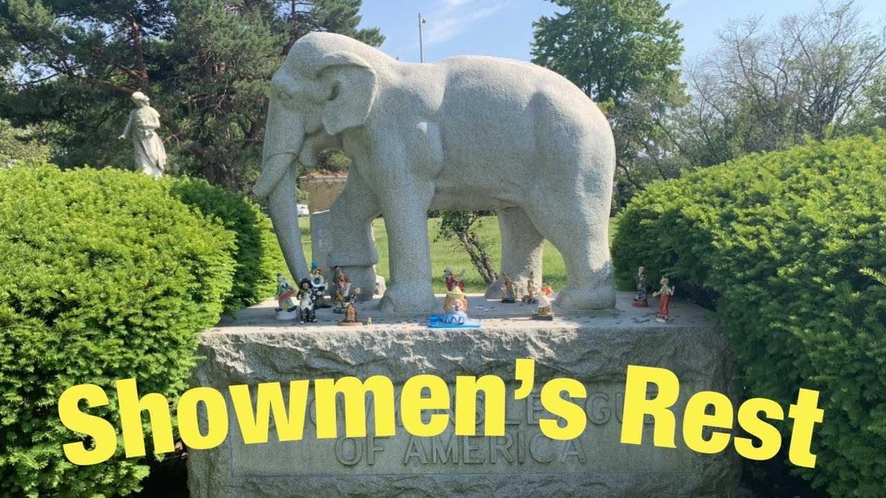 Showmen’s Rest Woodlawn Memorial park - YouTube