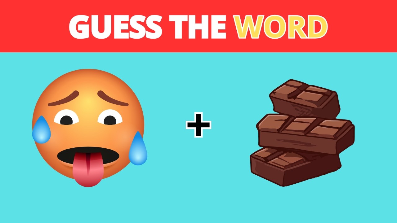 🧩 Guess the Word from Emojis! Can You Solve These Emoji Riddles? 🤔 ...