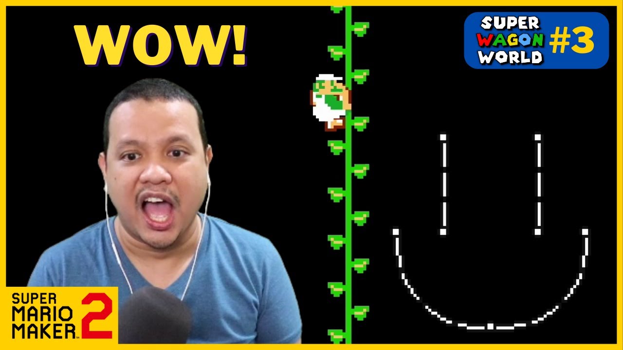 WOW! - Super Wagon World #3 - Super Mario Maker 2 Troll Levels - YouTube