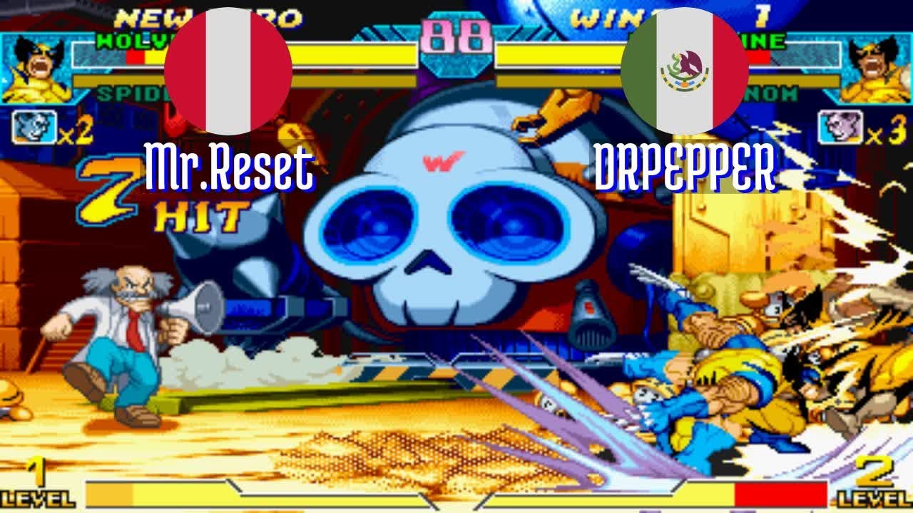 FT5 @mvsc: Mr.Reset (PE) vs DRPEPPER (MX) [Marvel vs Capcom Fightcade ...
