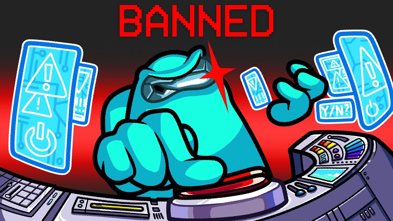 I Got BANNED in Among Us (Mod) - YouTube