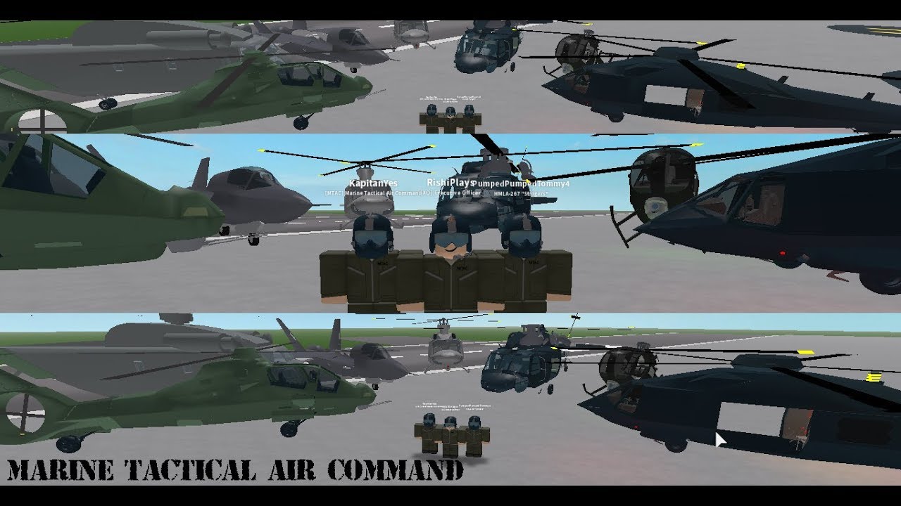 USAF Roblox Journey: Marine Tactical Air Command - Vipers Squad Teaser ...