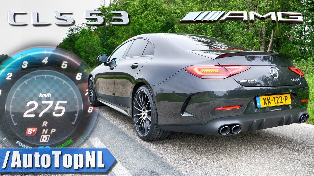 NEW Mercedes AMG CLS 53 4Matic 0 275km h ACCELERATION TOP SPEED By