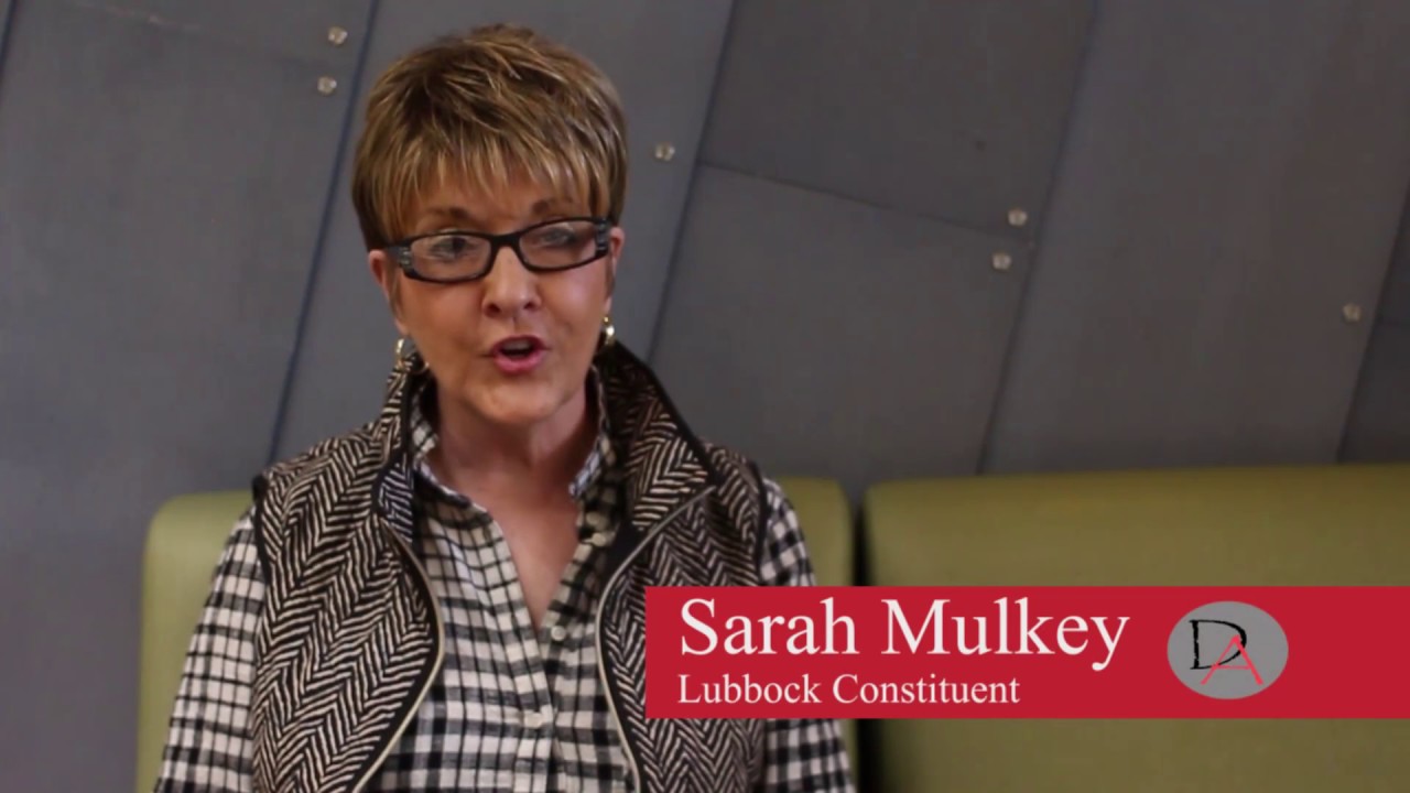 Voices of Lubbock - Sarah Mulkey (Lubbock Constituent) - YouTube