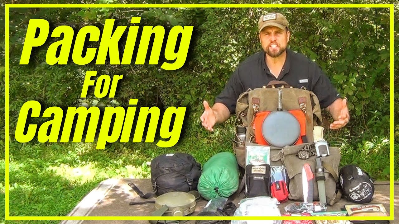 Packing for Camping [ What You NEED! ] - YouTube