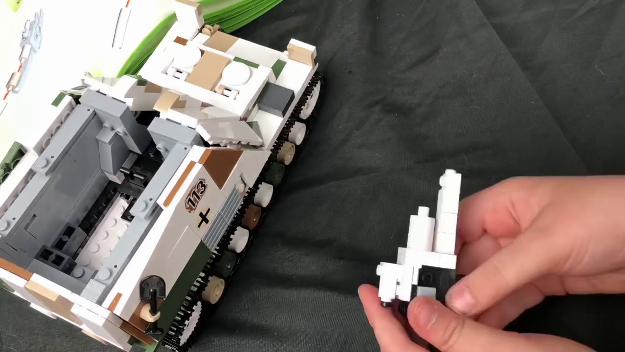 COBI: SD.KFZ. 165?HUMMEL (2516) - YouTube