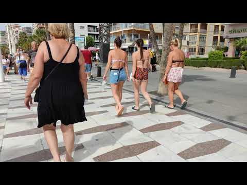 BENIDORM 🇪🇦 Autumn October 2022 Costa Blanca Spain Walking tour 4K - YouTube