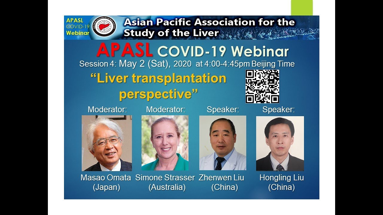 APASL Hepatology Webinar Episode 1 Session4 (COVID-19): Dr. Zhenwen Liu ...