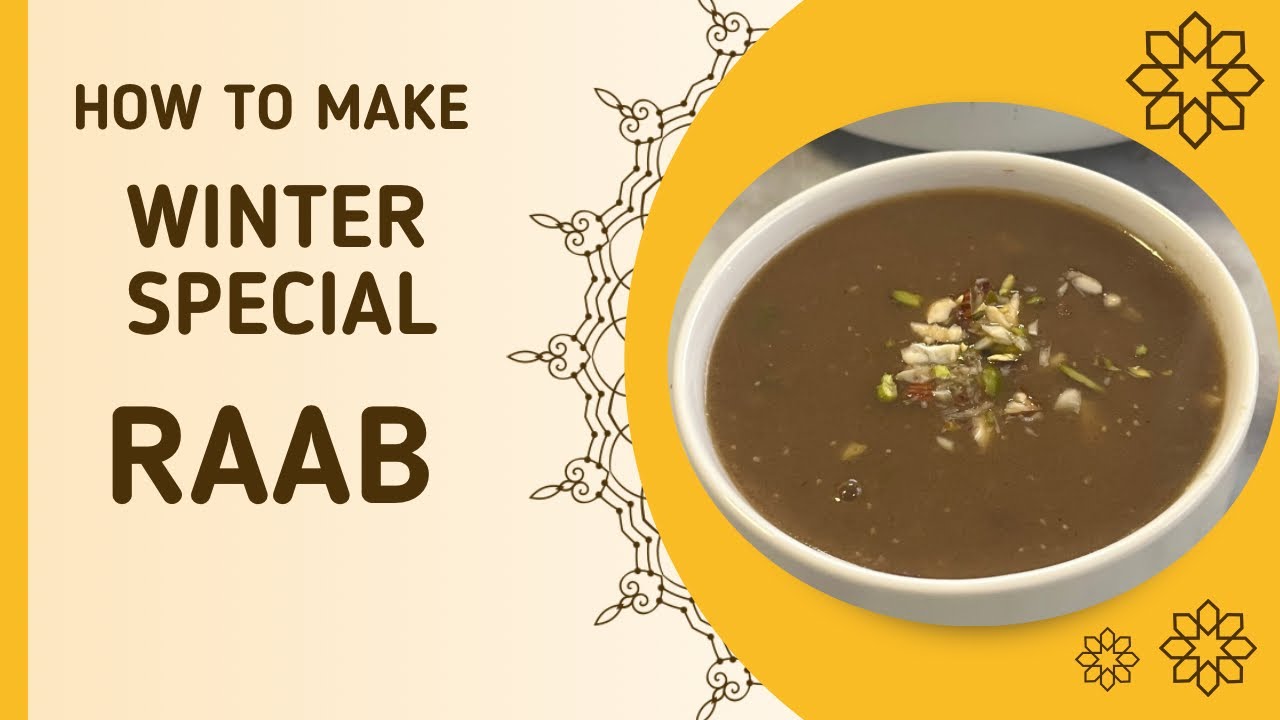 Traditional Gujarati Raab/ Raab recipe/winter special/ A Warm Comfort ...