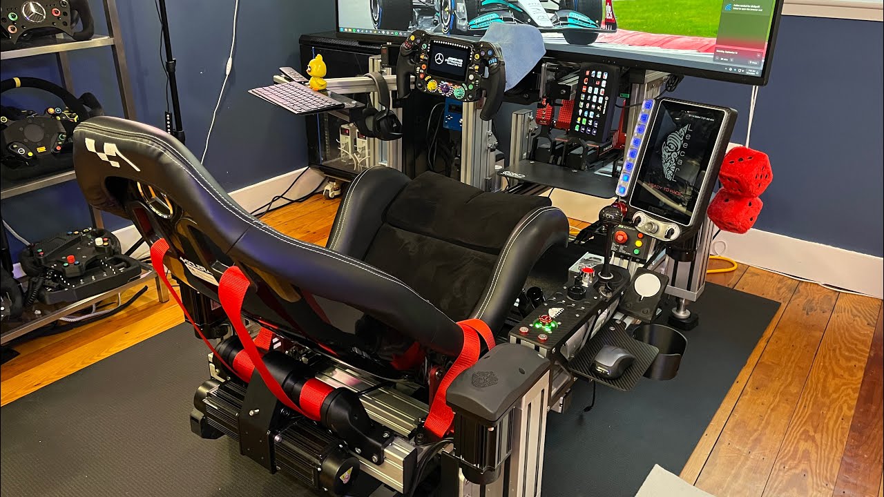 Sim rig walk around - YouTube