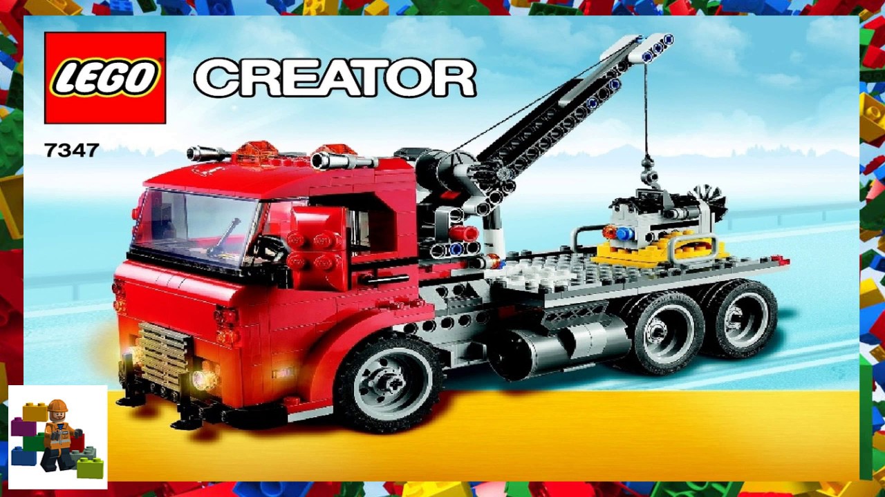 LEGO instructions - Creator - 7347 - Highway Pickup (Book 3) - YouTube