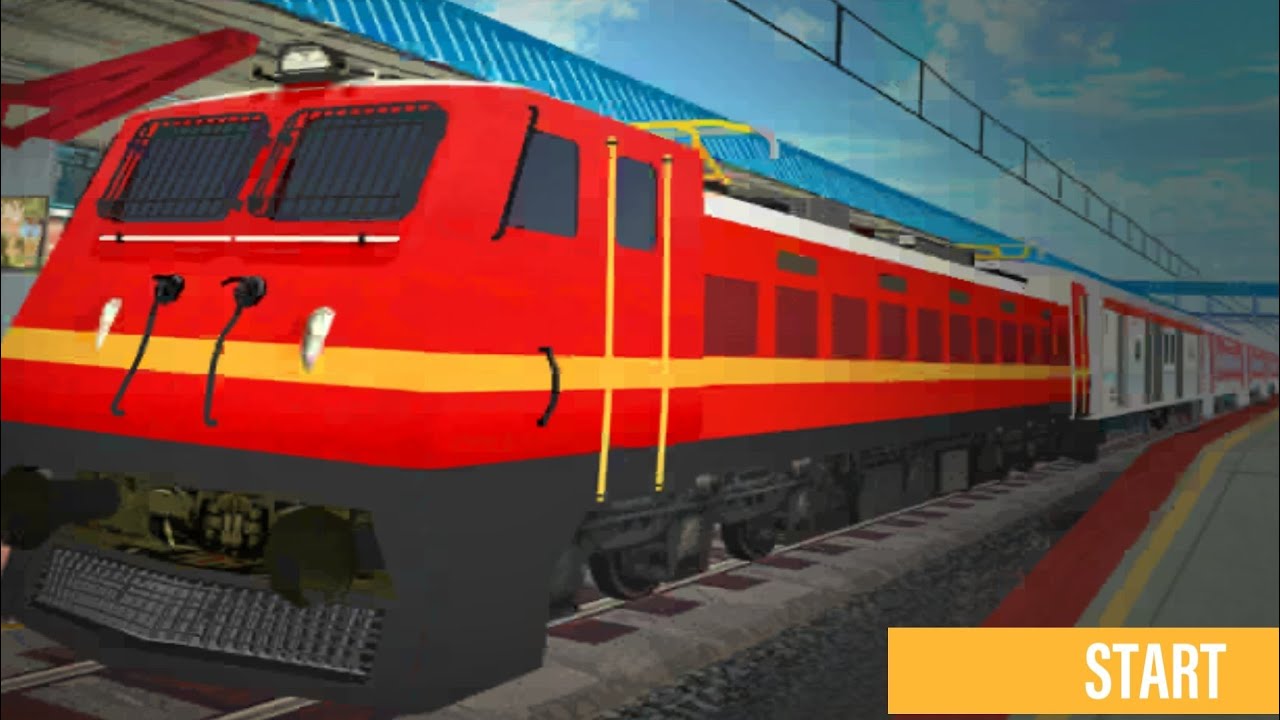 Thrishu Gamer777 is live | Train simulator game Indian railways train ...