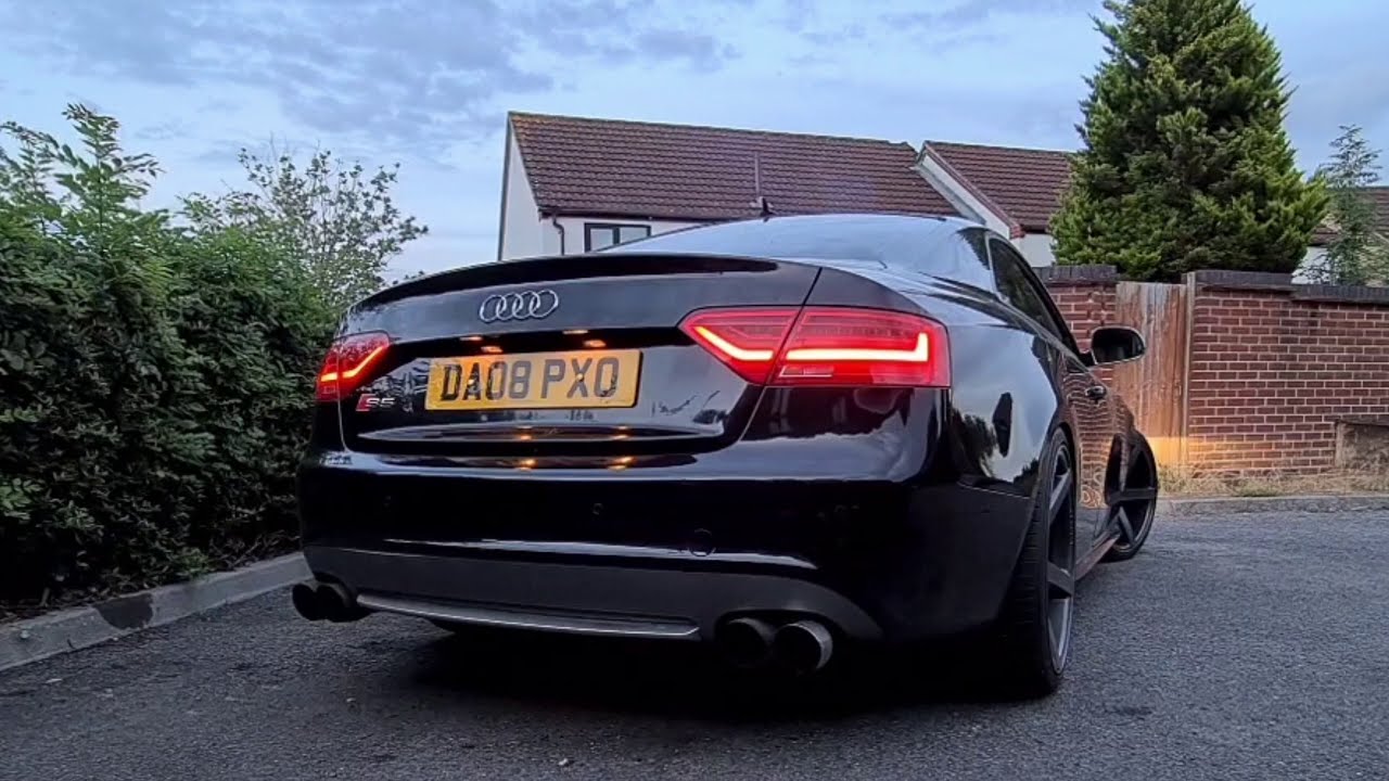 Audi S5 4.2 V8 TTS Performance supercharged first start - YouTube