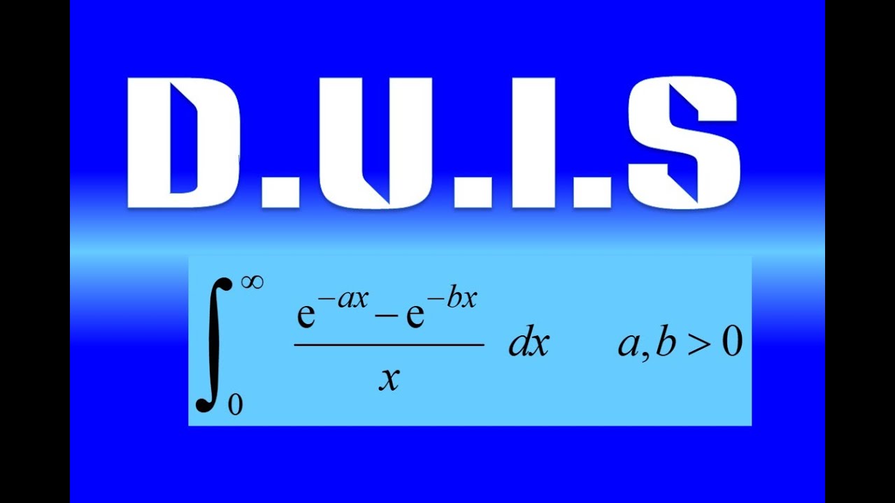 ADVANCED Differentiation under the integral sign (4) - YouTube