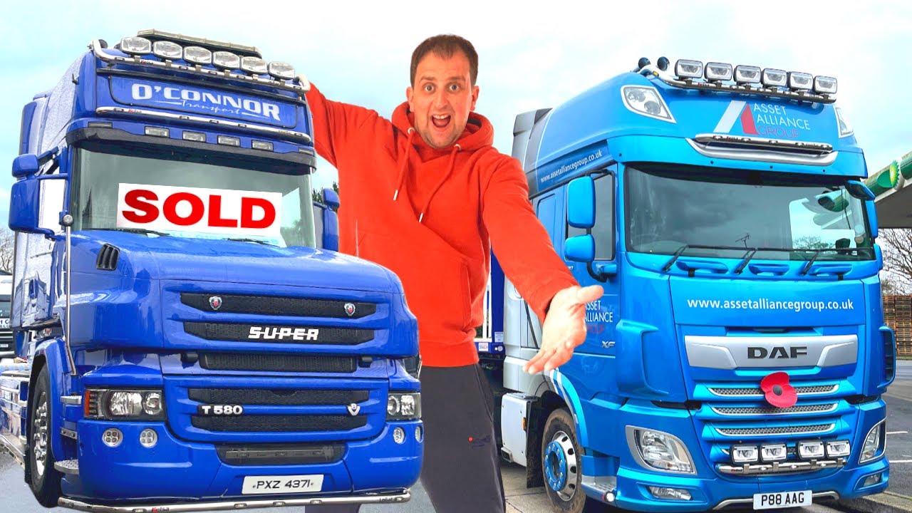 I Go Scania T-CAB Shopping In A DAF XF | #truckertim - YouTube