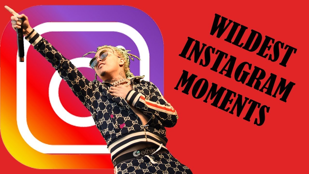 8 of Lil Pump's Wildest Instagram Moments of 2018 - YouTube