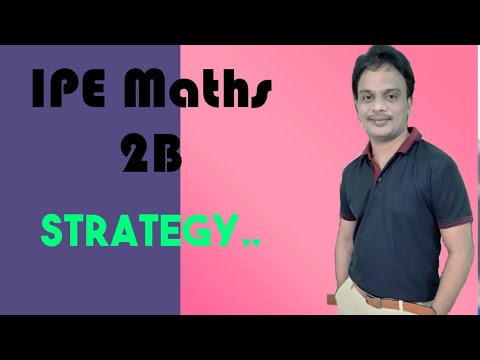 IPE Board exam Maths 2B weightage & Strategy for AP/ Telengana.. by ...